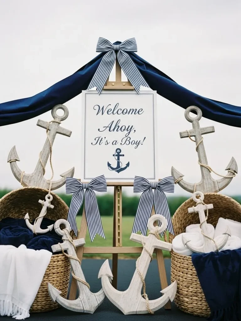 18 Sweet Nautical Baby Shower Ideas for a Boy That Feel Classic