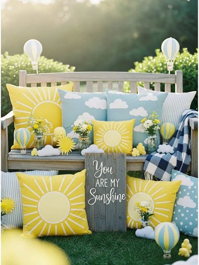 18 Happy You Are My Sunshine Baby Shower Ideas for a Boy