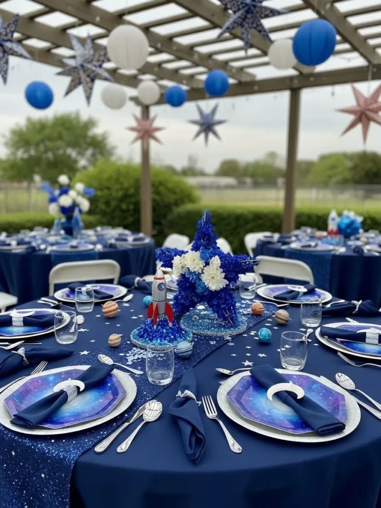 18 Magical Outer Space Baby Shower Ideas for a Boy That Feel Out of ...